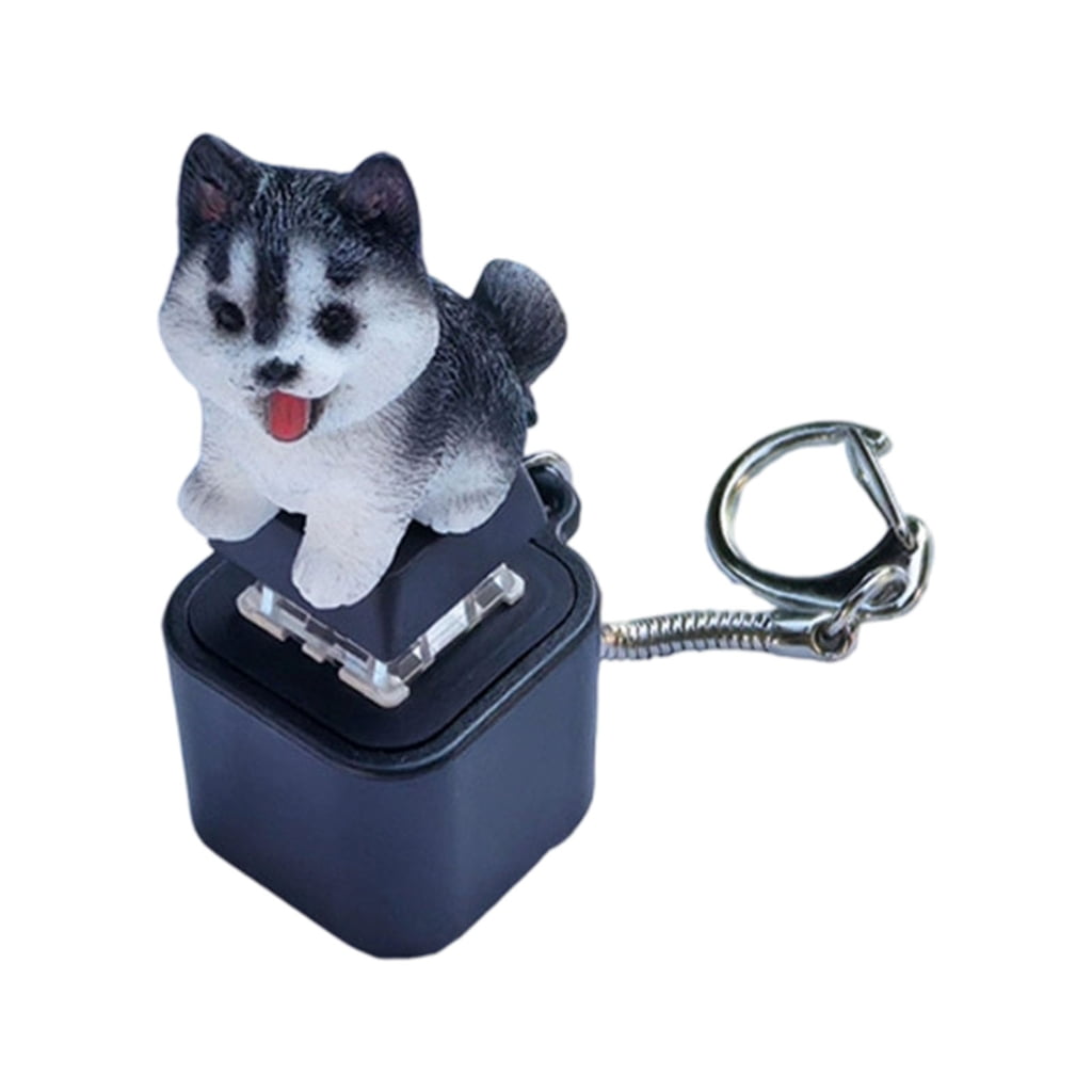 Animal Shaped ABS Keychain Fidgets Device With Light Up Feature Stress ...
