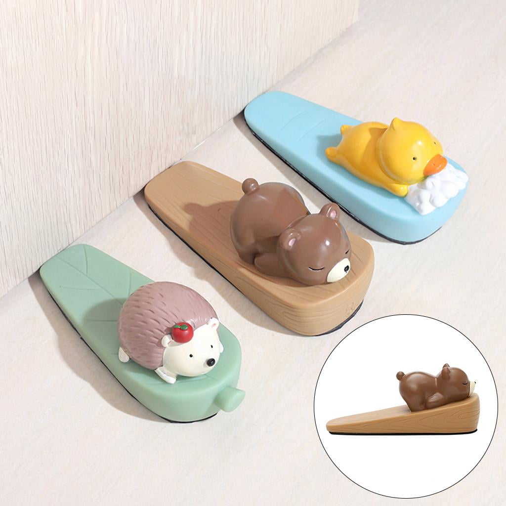 Animal Shaped Door Stopper Bumpers Non Slip Prevents Injuries Guard ...