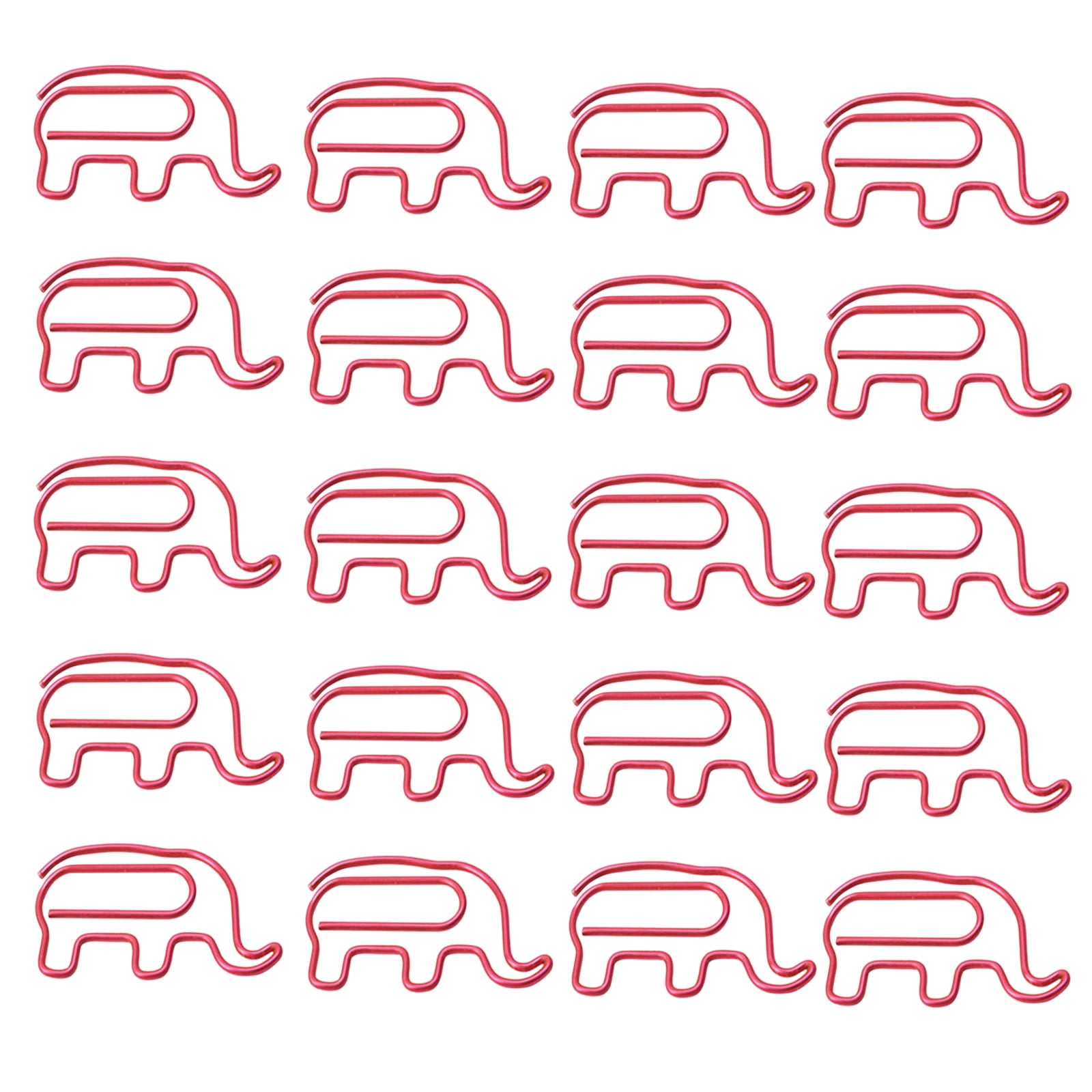 Animal Shaped Paper Clips,Fun Paperclips,100pcs Cute Paper Clips Funny ...