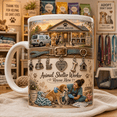 Animal Shelter Worker Mug, Father's Day Gift Mug for Rescue Hero Dad ...