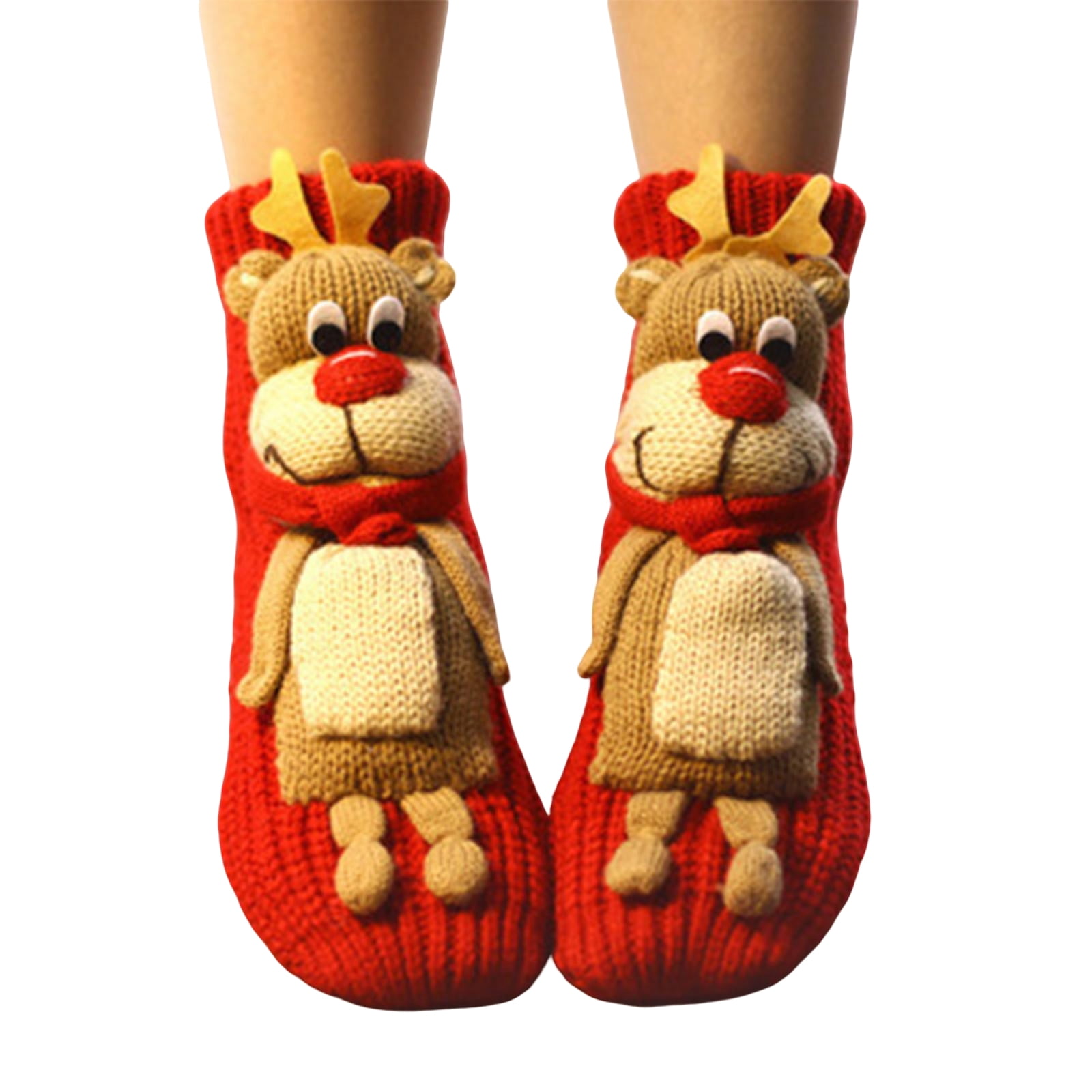 Animal Socks 3D Knit Animal Funny Socks Cute Plush Animals Hug Sock ...