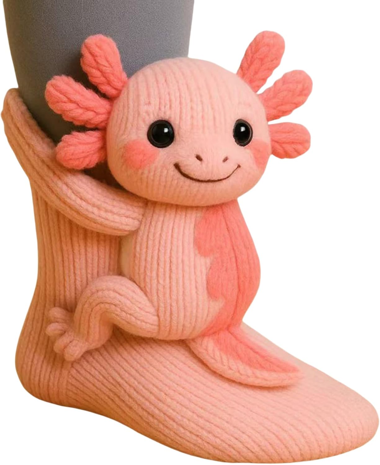 Animal Socks, 3D Knit Animal Sloth Socks for women, Cute Plush Animals ...