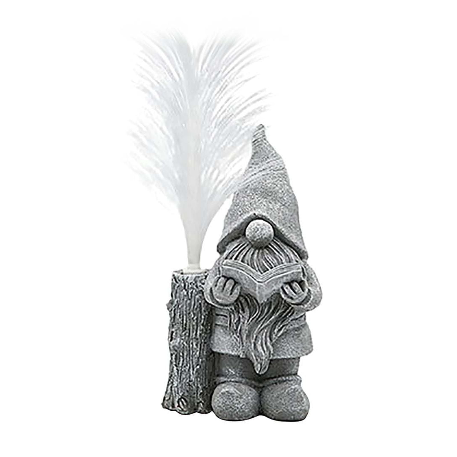 Fiber Solar Decoration Garden Statue Courtyard Light - Walmart.com
