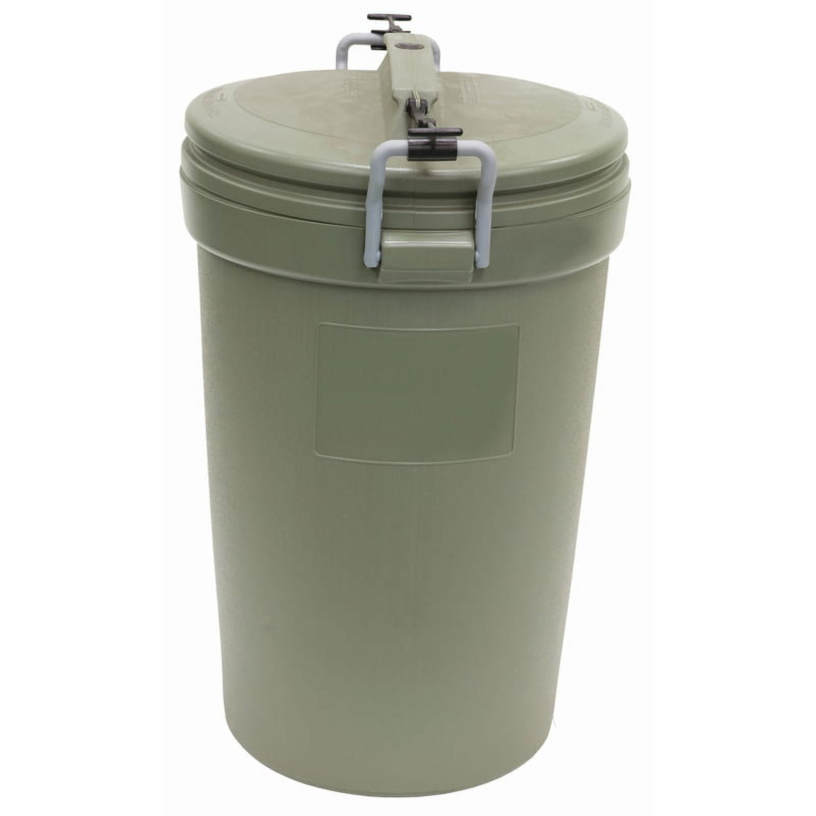 Animal Stopper RM5F8201 Durable Trash Can, 32 gal, 25 in L x 21 in W x ...