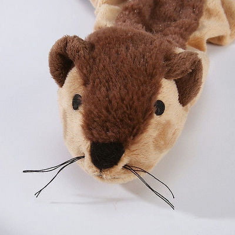 Animal Stuffing Free Dog Toy with Squeaker Unstuffies for Dogs No Mess ...