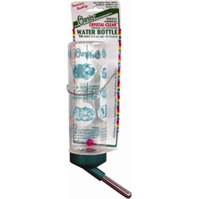 Animal Supply Company KO80600 Crystal Clear Guinea Pig Water Bottle, 16 ...