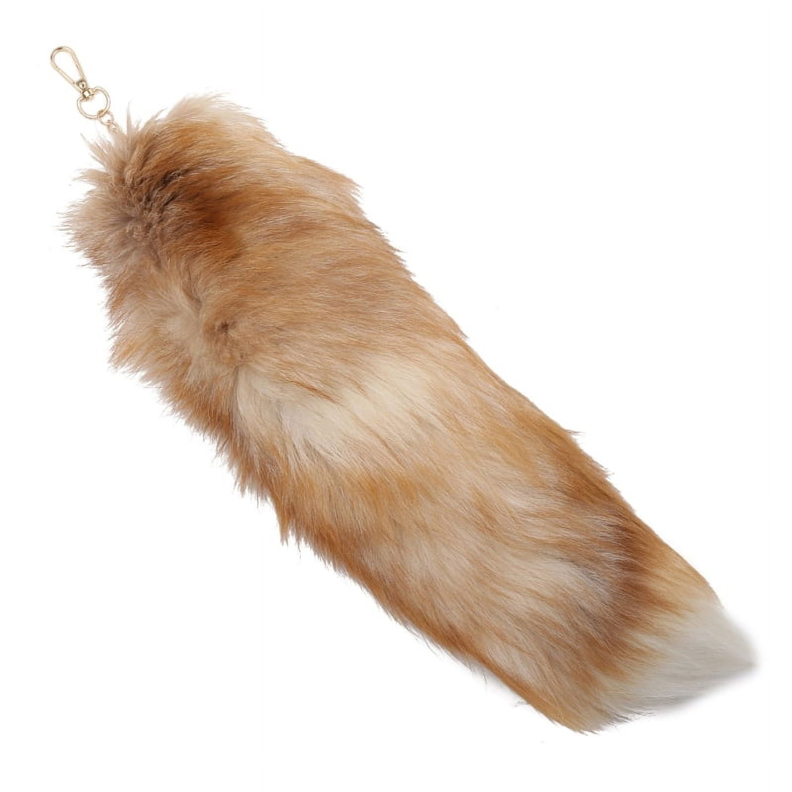 Animal Tail Key-Ring Fluffy Tail Chain Keychain Personalized Animal ...