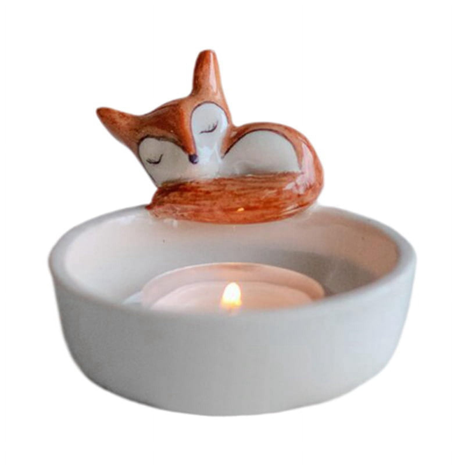 Animal Tealight Candle Holders,Cute 3D Tealight Candlestick Holders ...