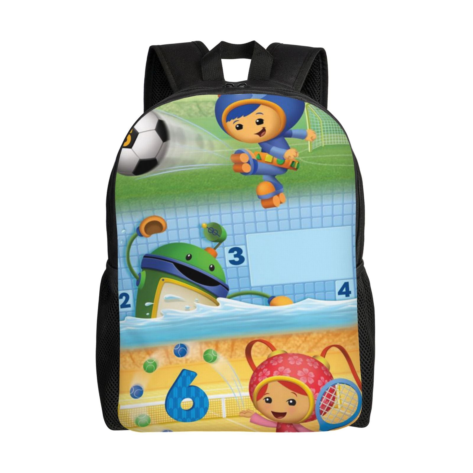 Animal Team Umizoomi Unisex Backpack Laptop Daypack Adjustable ...