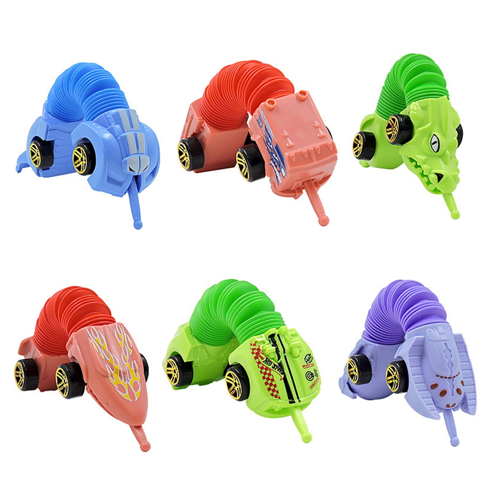 Animal Telescopic Tube Toy Free Transformation Fun Lighting Expandable ...