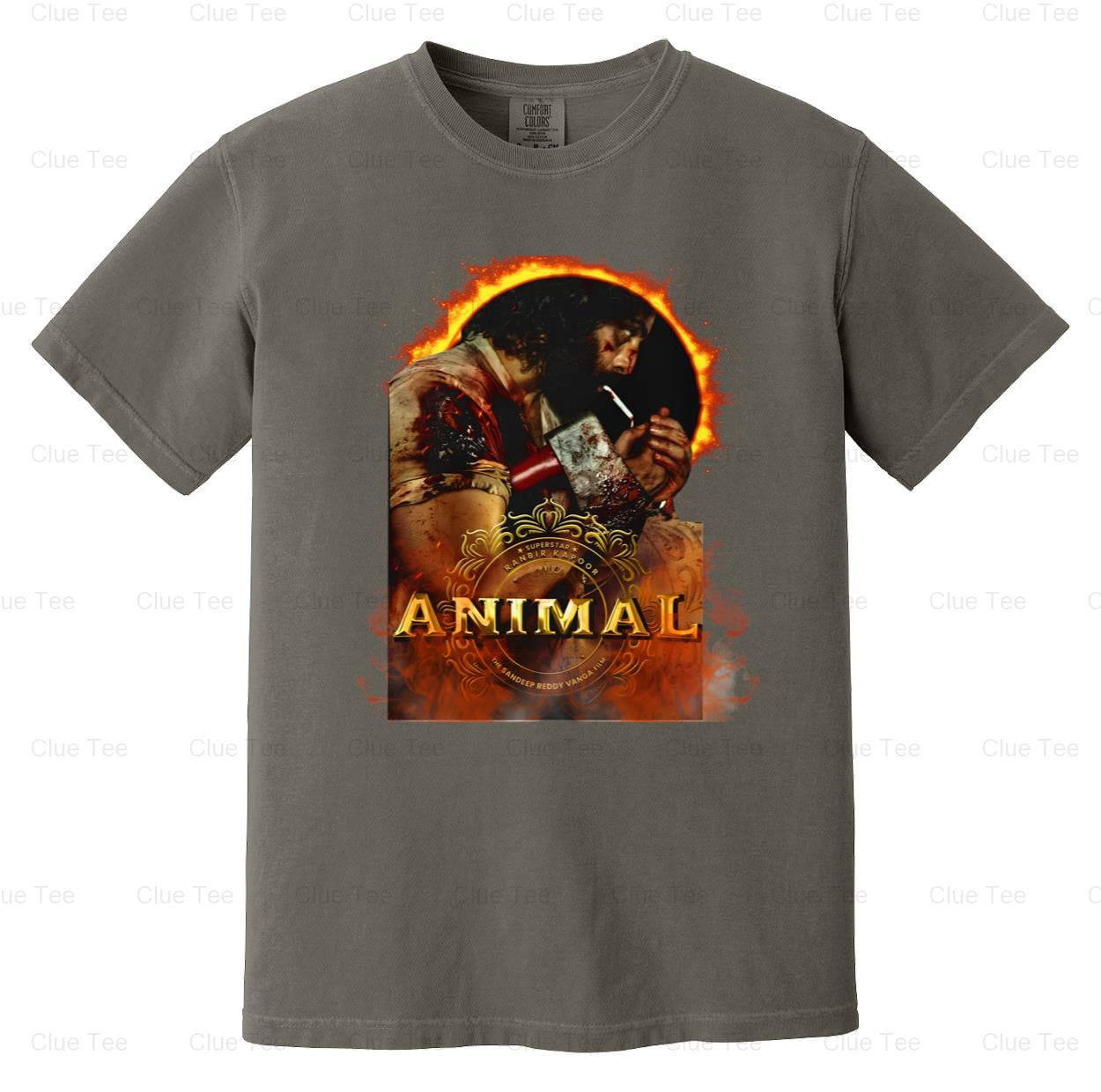 Animal The Bollywood Movie Starring Ranbir Kapoor Fan Graphic Comfort ...
