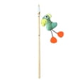 Animal Themed Cat Wand with Chewable Tips, Durable Teaser with ...