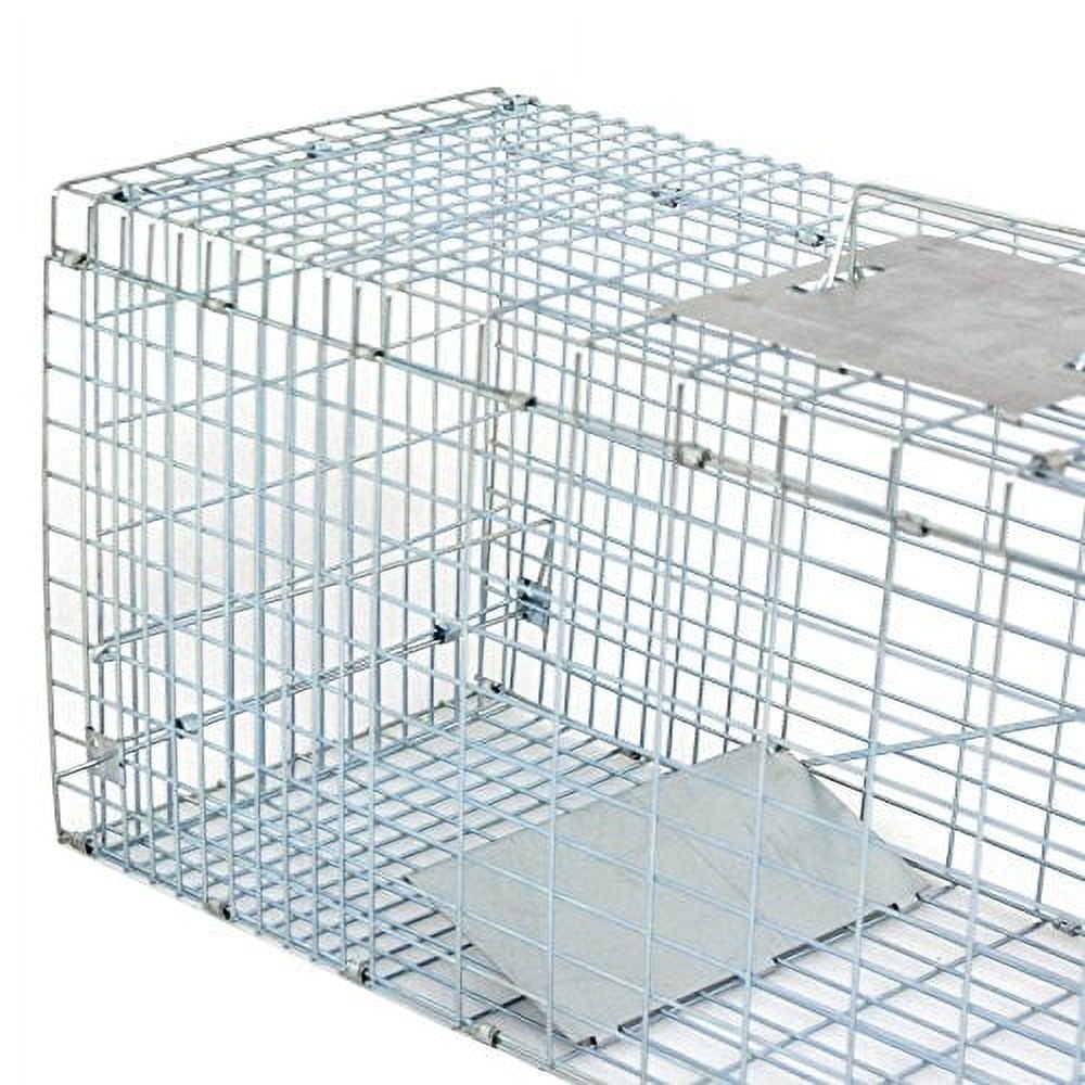 Animal Trap 32"x13"x12" Cage Trap Foldable Live Catch Cage Catch ...