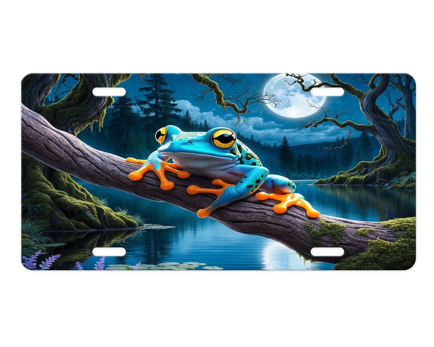 Animal Vanity Decorative Aluminum Front License Plate, Car Accessory ...