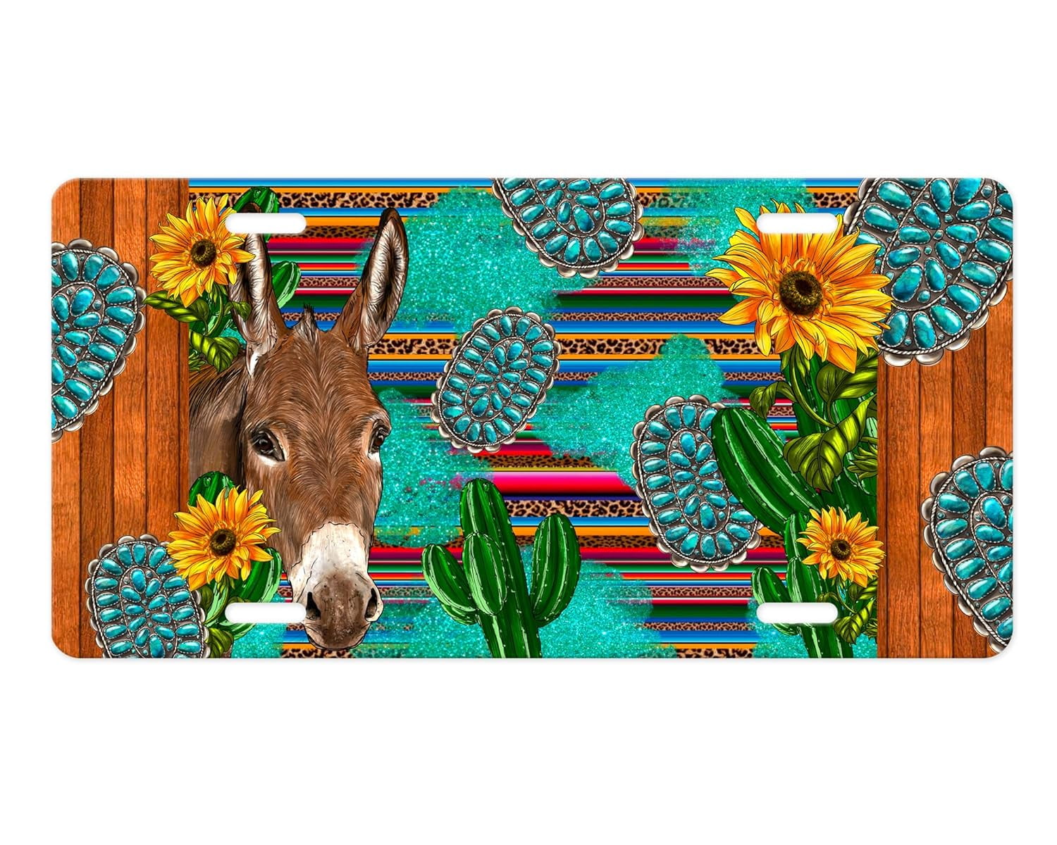 Animal Vanity Decorative Aluminum Front License Plate, Car Accessory ...