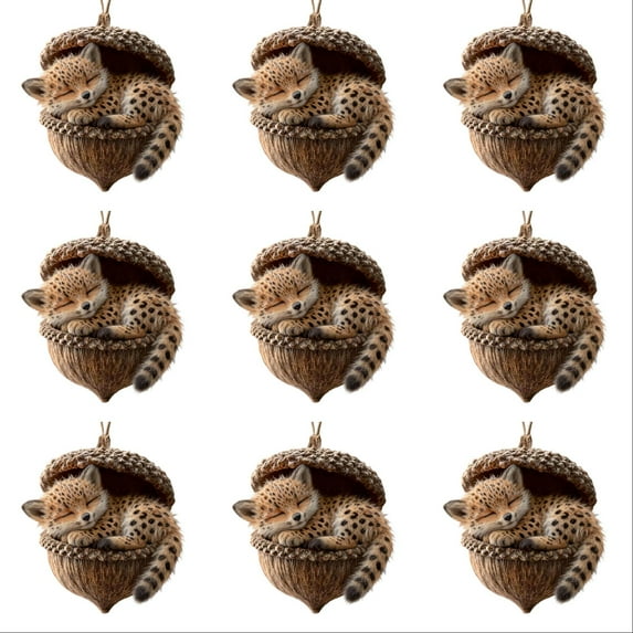 Animal – Warm Animal Decorations Animal Figurines 2D Acrylic For Home ...