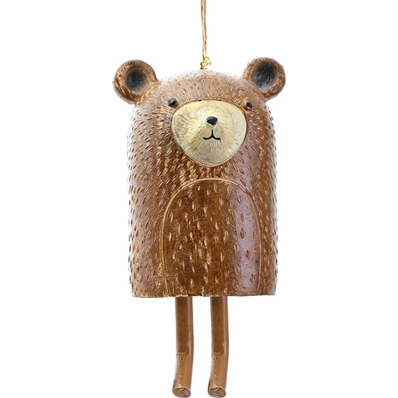 Animal Wind Chime, Resin Country Style Hanging Bell Ornament, Rustic ...