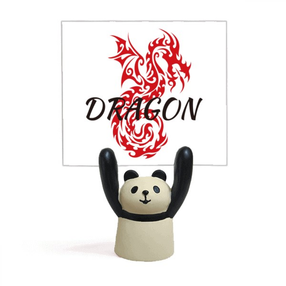 Animal Wings Myth Oriental Dragon Western Dragon Memo Holder Cartoon Animal Panda Stand ...