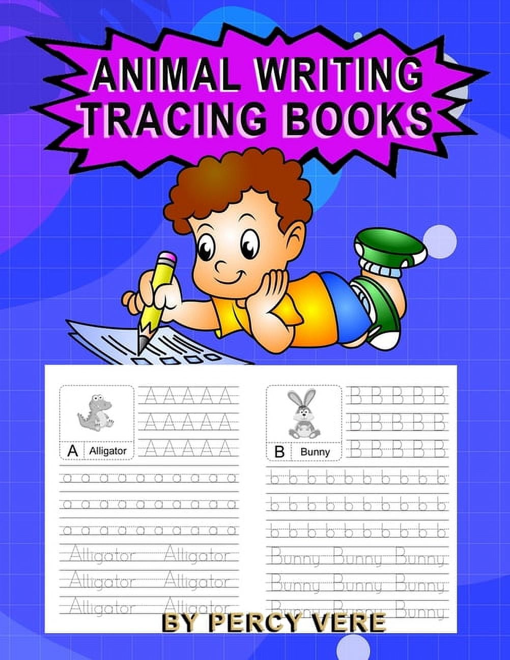 Animal Writing Tracing Books: Practice Your Handwriting, Tracing ...