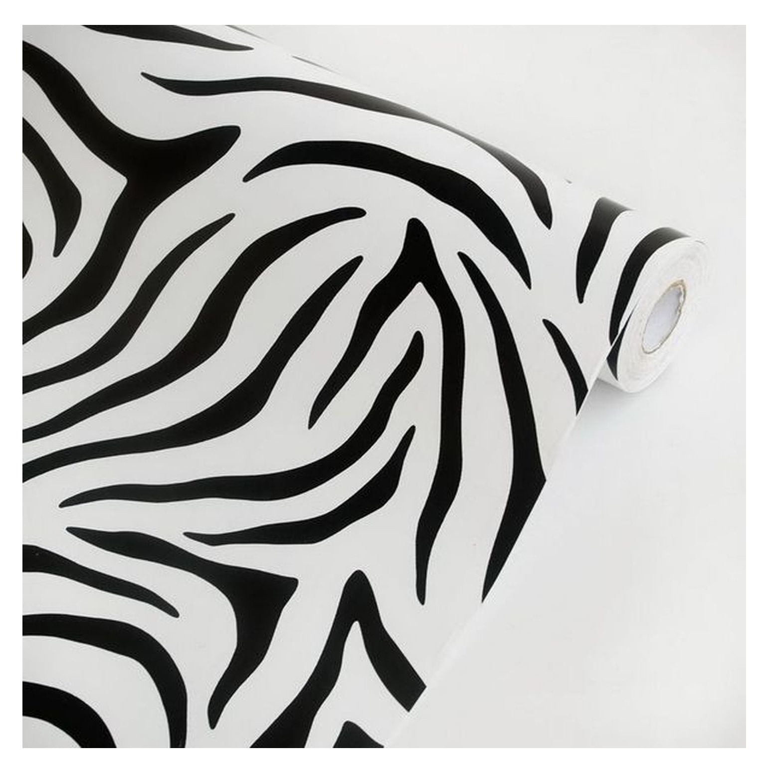 Animal Zebra - Vinyl Self-Adhesive Wallpaper Prepasted Wall stickers ...