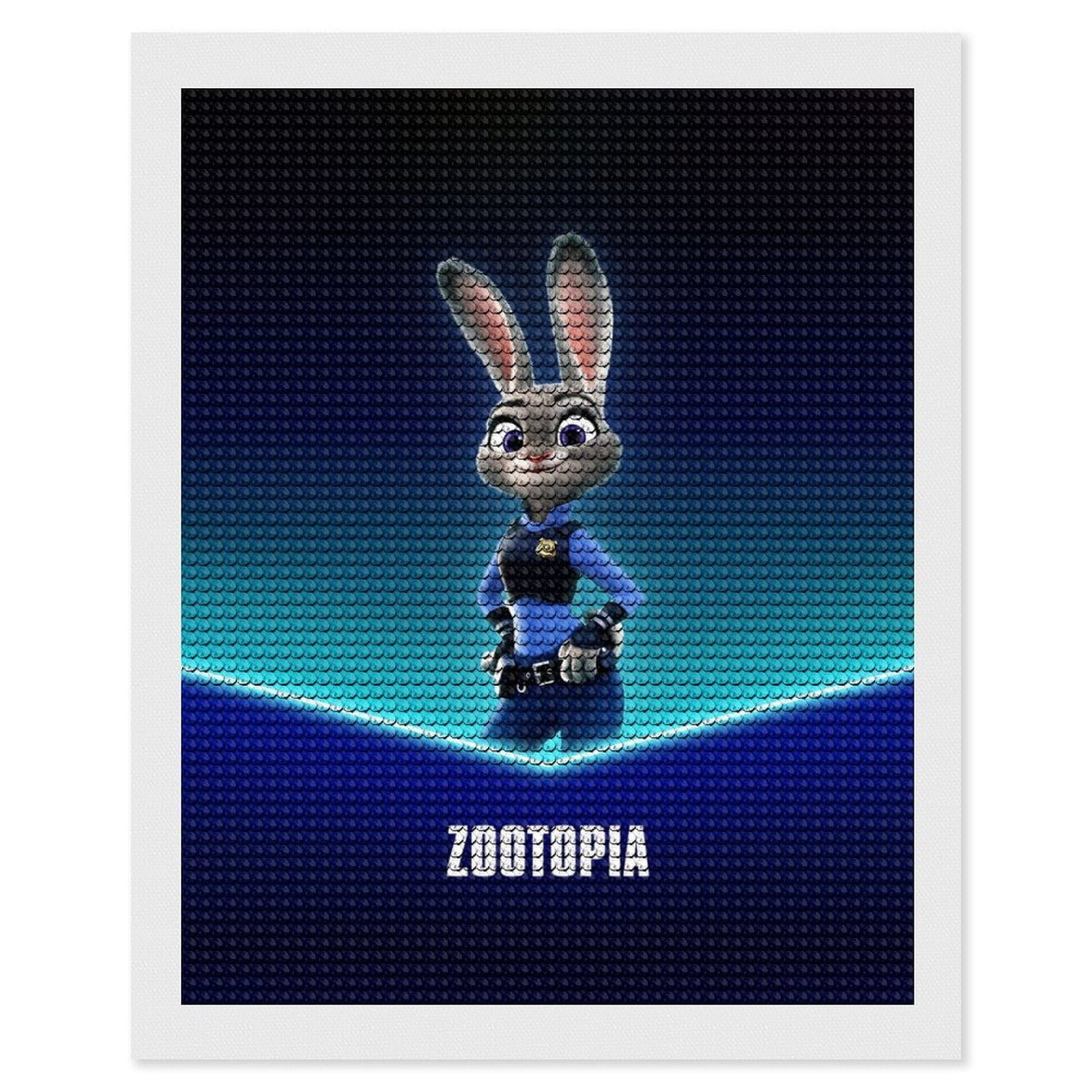 Animal Zoo_Top,i Diamond Art Kits DIY 5D Anime Painting by Number Kits ...