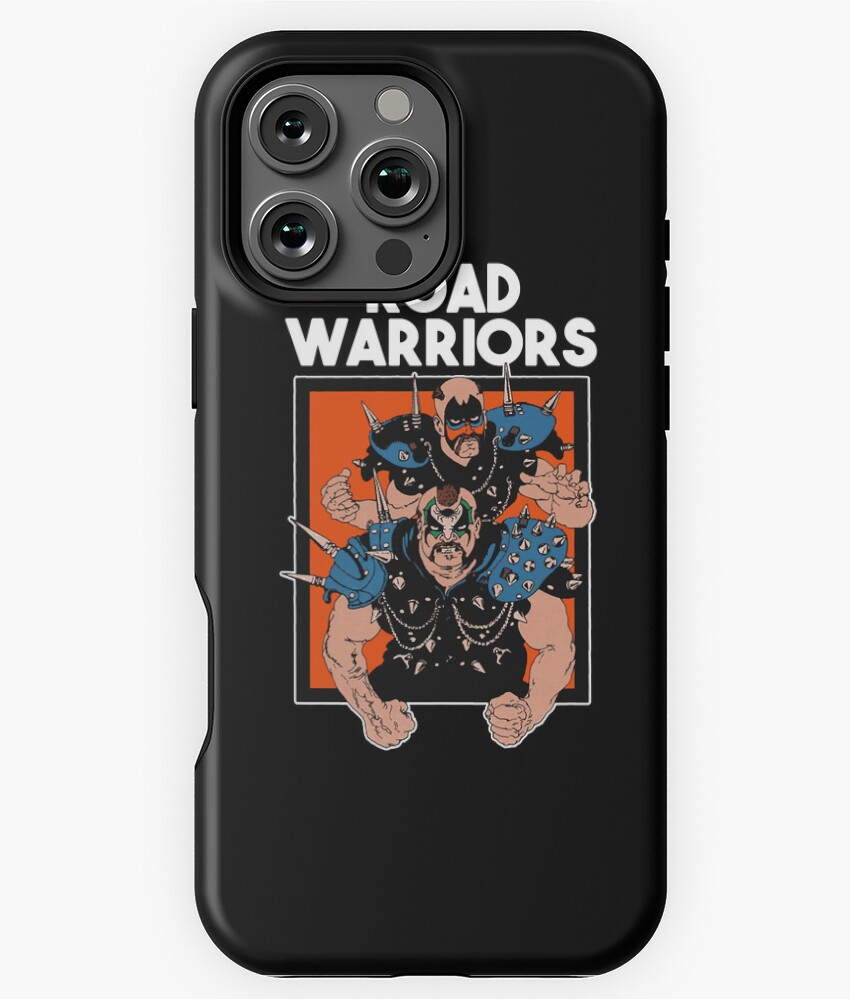 Animal and Hawk Road Warriors Wrestling Phone Case for iPhone 16 15 14 ...