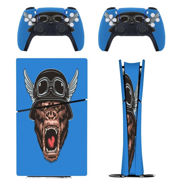 Animal-angry-characters PS5/PS5 Slim Digital Disc Skin Sticker For ...