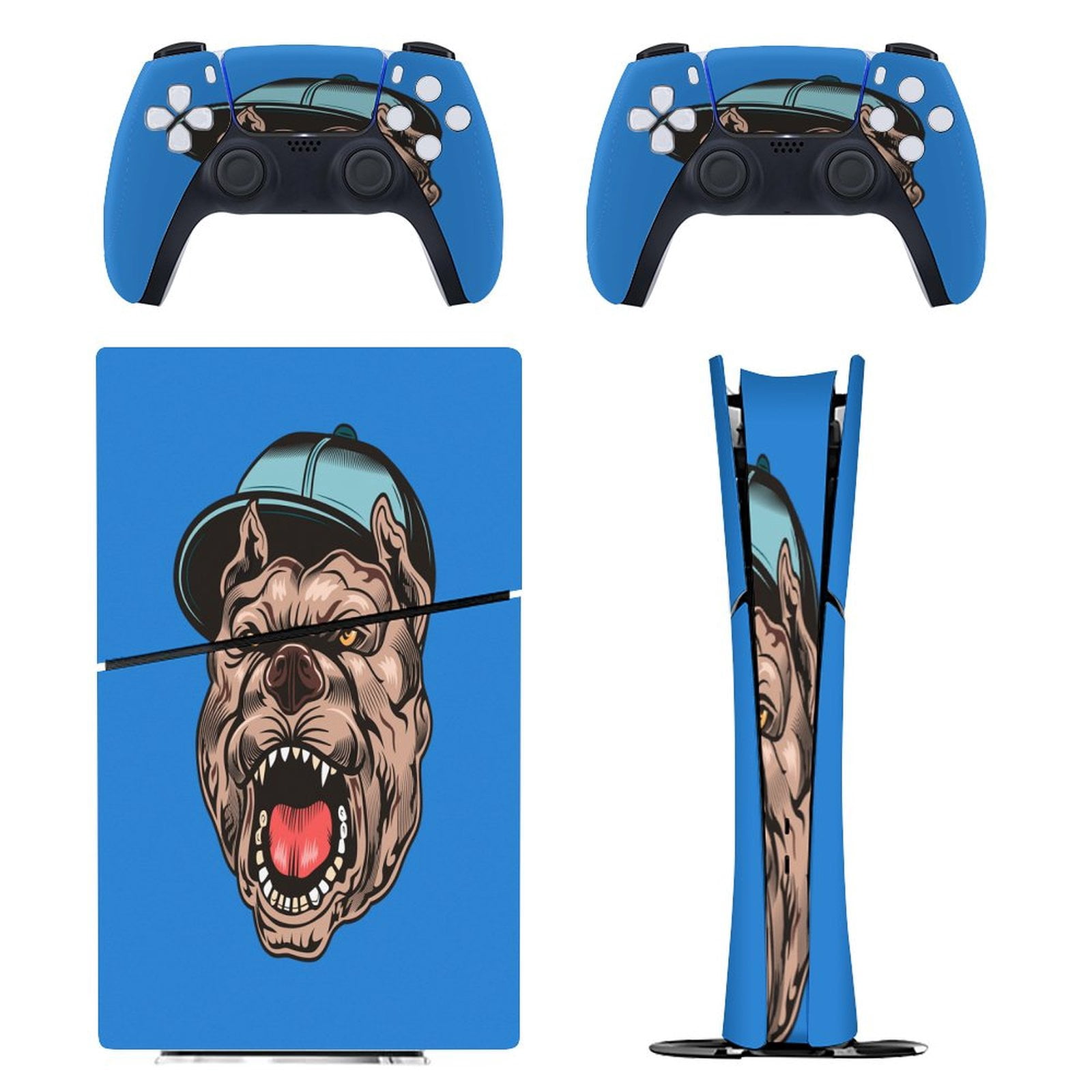 Animal-angry-characters PS5/PS5 Slim Digital Disc Skin Sticker For ...