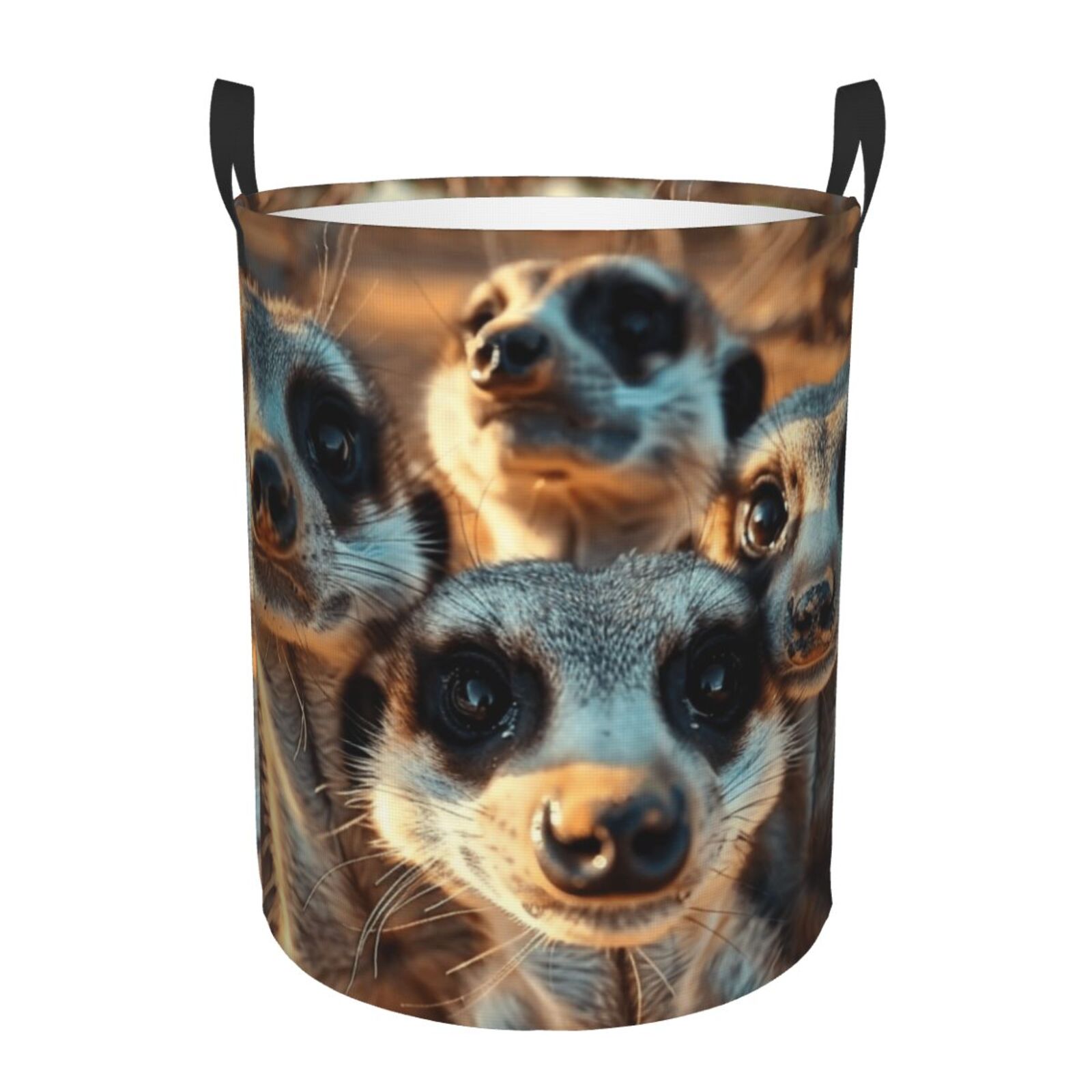 Animal close-up Circular Gift - Dirty Clothes Storage Bucket Gift ...