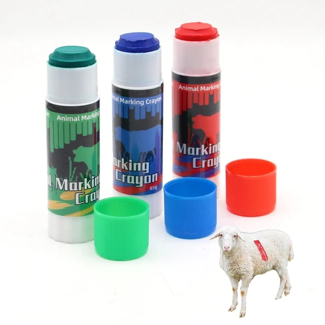 Animal marking crayons for pigs cattle sheep farm animals and livestock ...