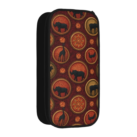 Animal pattern designPencil Case,Double Layer Pencil Pouch Organizer ...