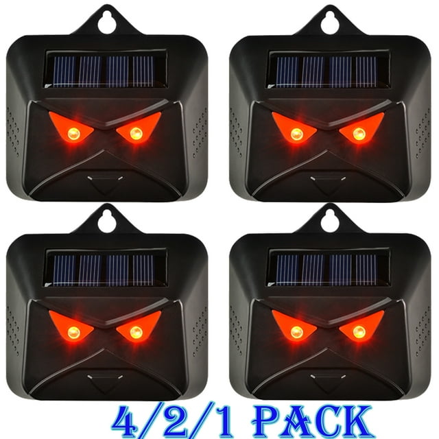 Animal repellent, solar predator eye night animal deterrent device ...