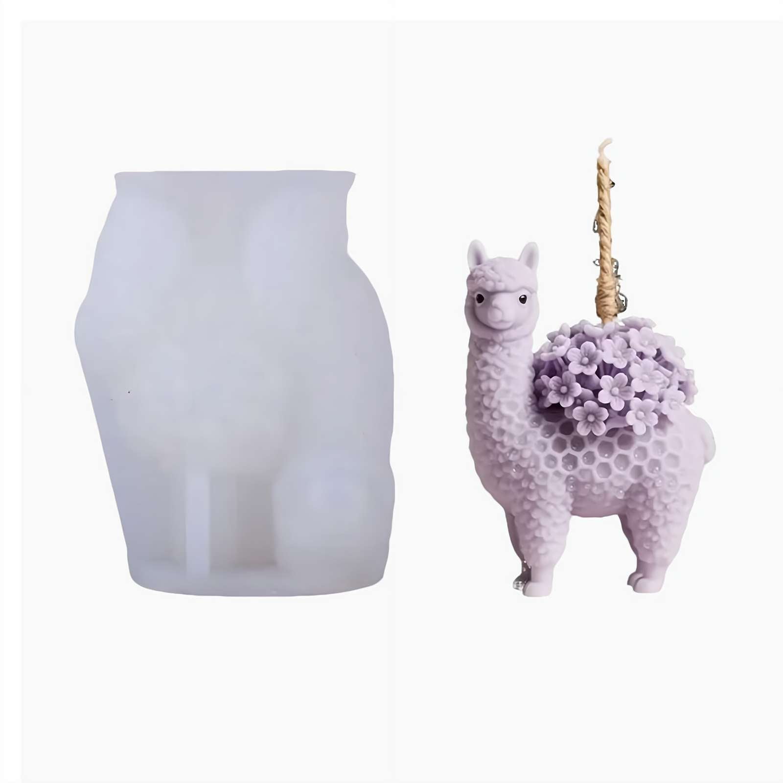 Animal-shape Silicone Mold for Candle Making Resin Casting Aromatherapy ...