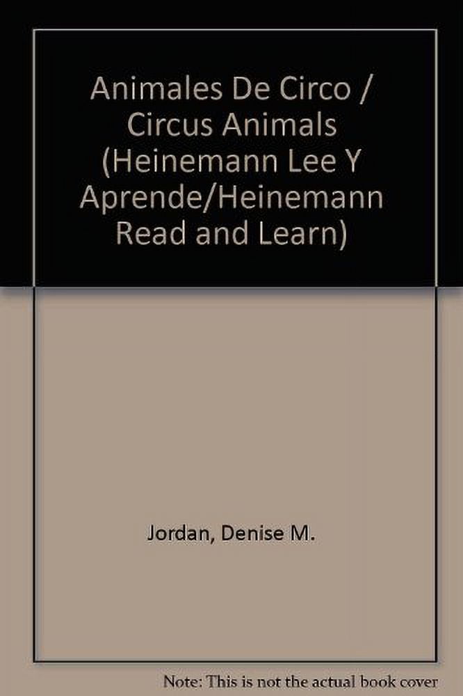 Pre-Owned Animales De Circo / Circus Animals (HEINEMANN LEE Y APRENDE ...