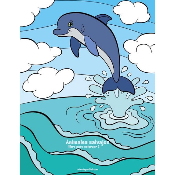 Animales Salvajes Animales salvajes libro para colorear 2, Book 2 ...