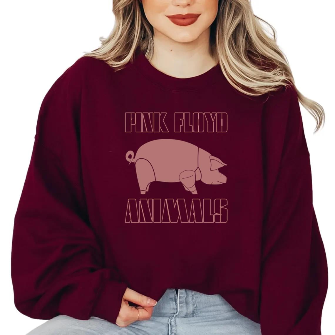 Animals 1977 Vintage Retro Music Prog Rock Album Art Concept SweatShirt ...