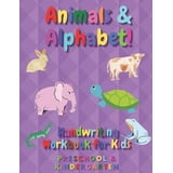 Animals & Alphabet - Handwriting Workbook For Kids - Preschool and ...