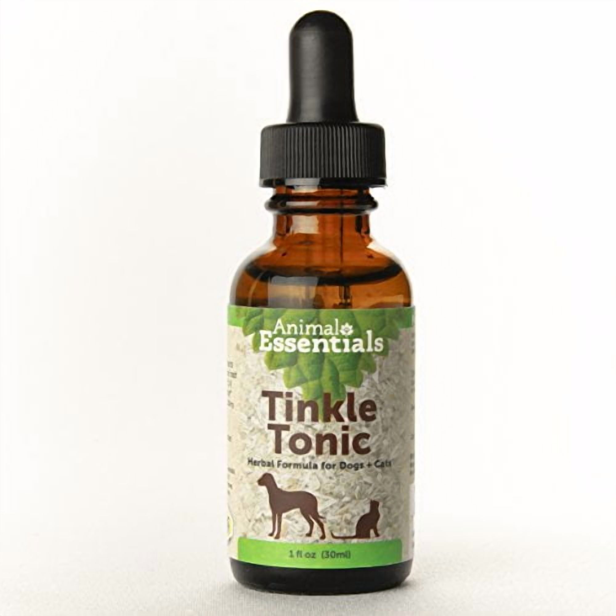 Animal Essentials Tinkle Tonic 1 oz Urinary Tract Formula for Dogs and ...