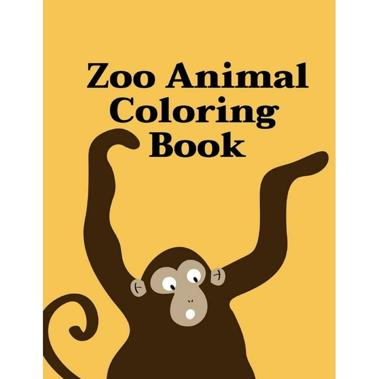 Cute Zoo Animal Coloring Pages