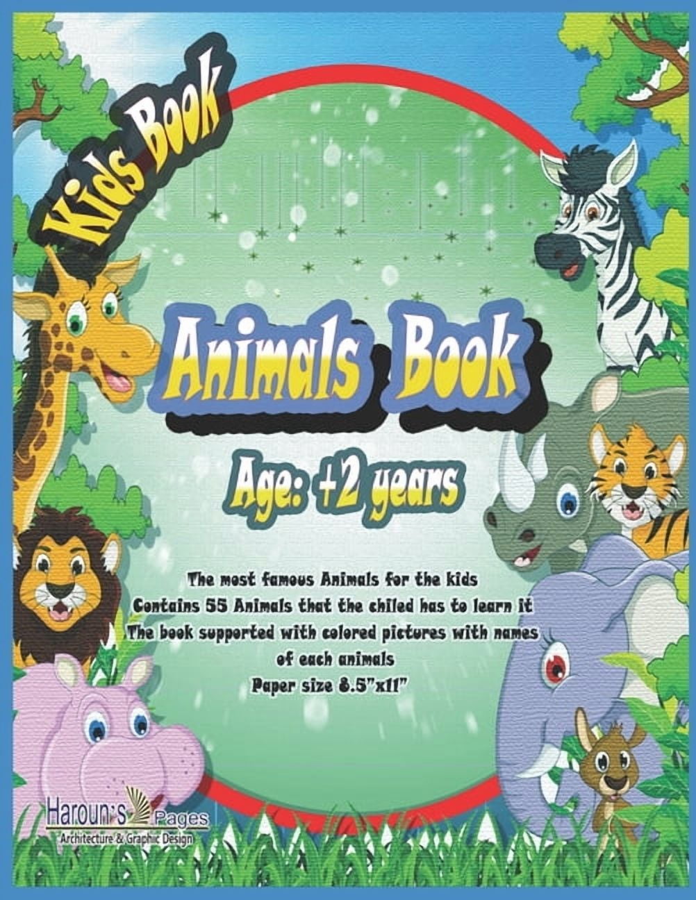 Animals Book: The most famous Animals Book for kids, contains 55 ...