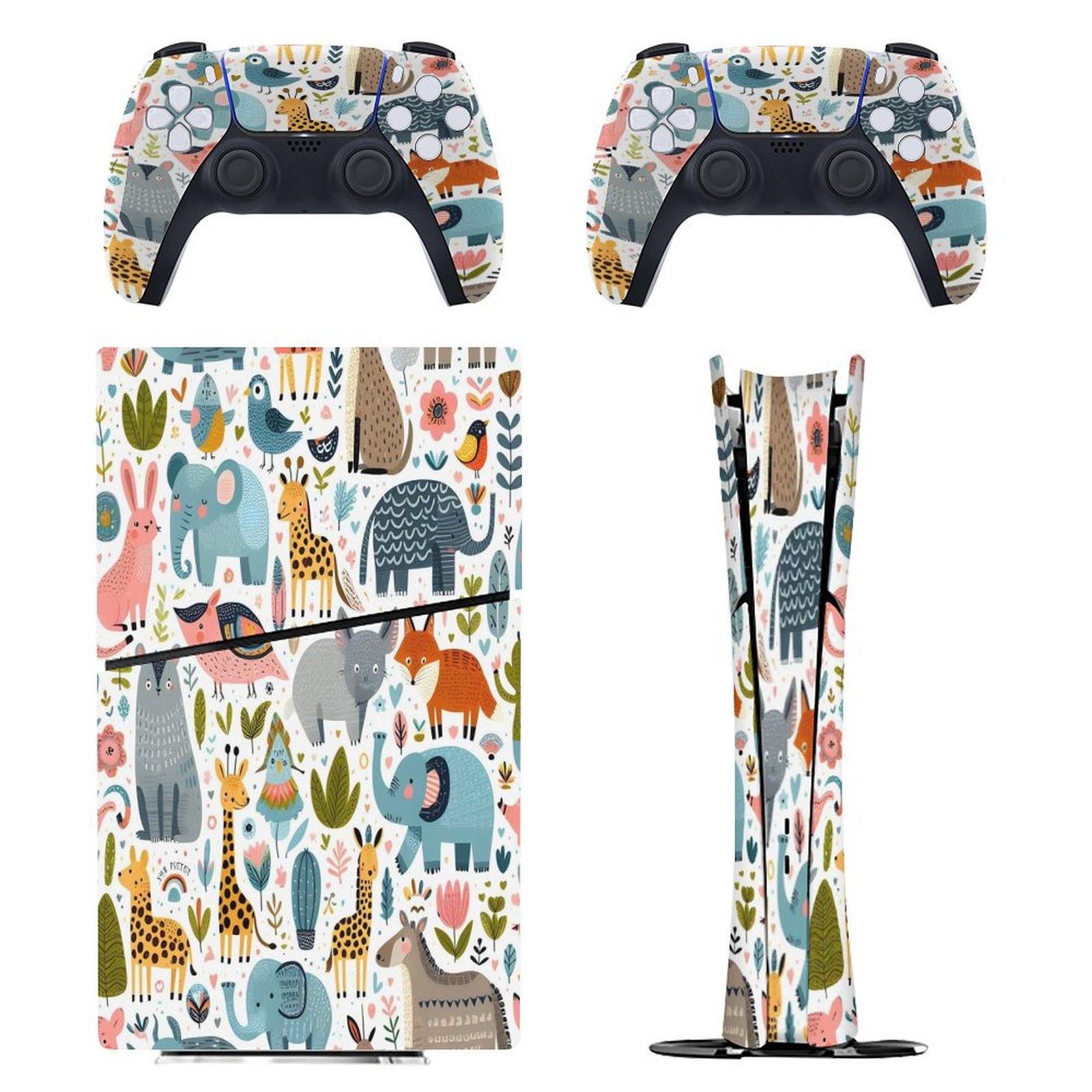 Animals, Childlike Fun PS5/PS5 Slim Digital Disc Skin Sticker For ...