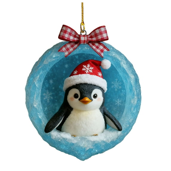 Animals Christmas Ornaments Tree Animals Acrylic Ornaments Forest ...