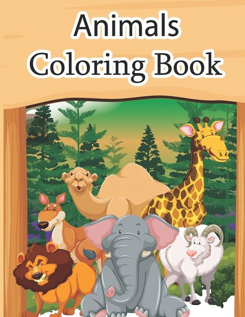 Animals Coloring Book: Educational Coloring Books for Kids My First ...