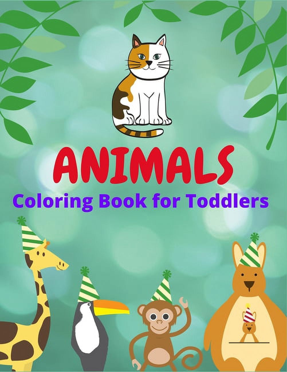 Animals Coloring Book For Toddlers: Animals Coloring Book with ...