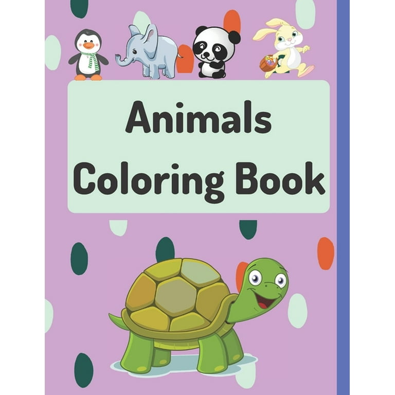 animals coloring pages easy