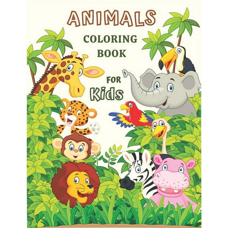 fun coloring pages for kids animals