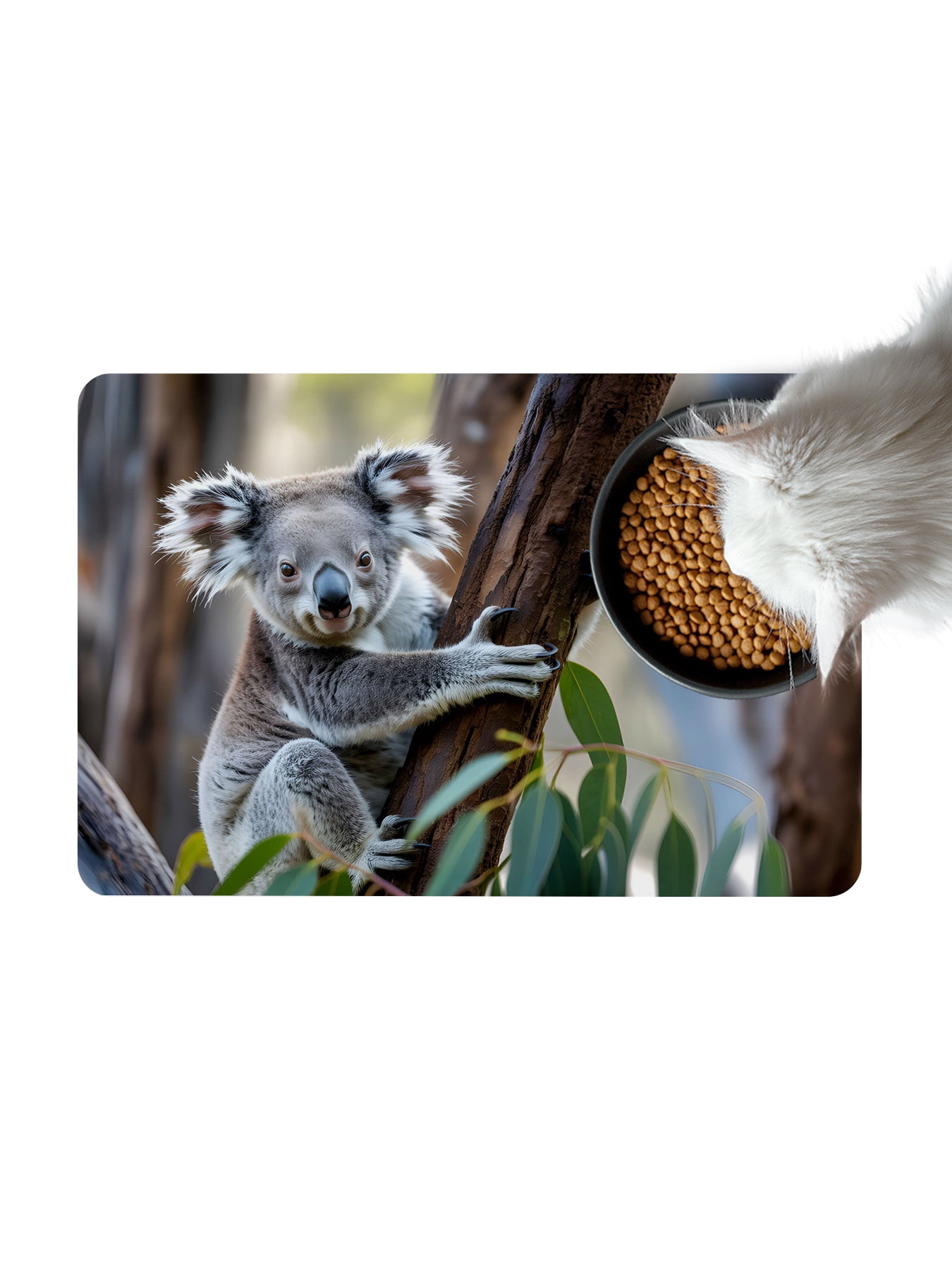 Animals Cute Koala Doormat Non Slip Diatomaceous Earth Door Mat ...