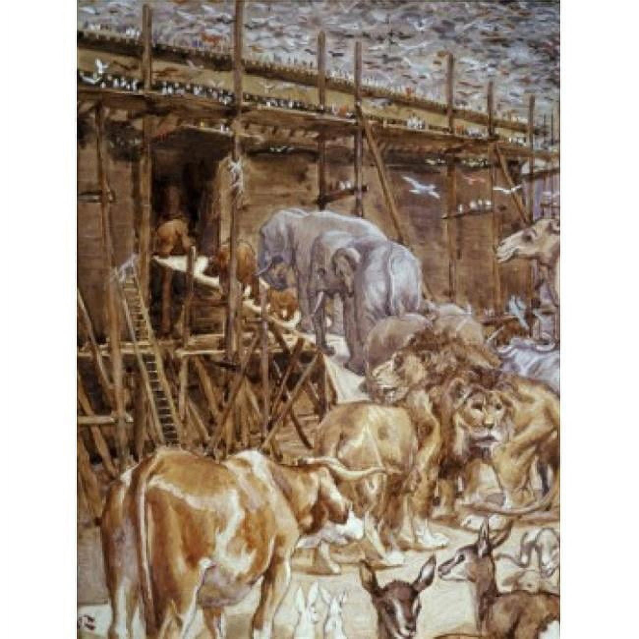 Animals Enter the Ark James Tissot 1836-1902 French Oil on Canvas ...