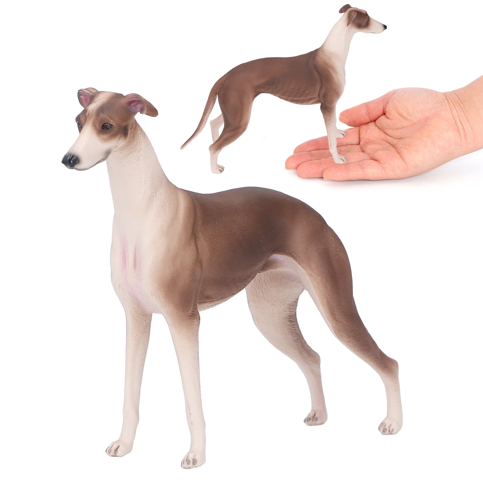 Animals Figure Realistic Greyhound Dog Figurines Early Educational Toys ...