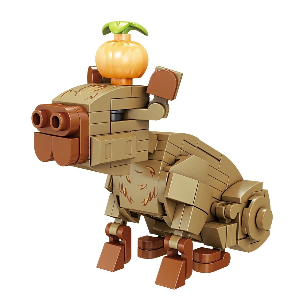 Animals Figures Fox Kangaroo Giraffe Figure Model Building Blocks Kits ...